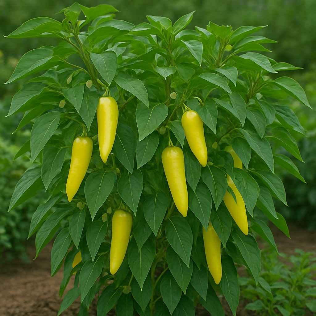 Sweet Banana Chilli Pepper: Mild, Colorful, and Flavorful